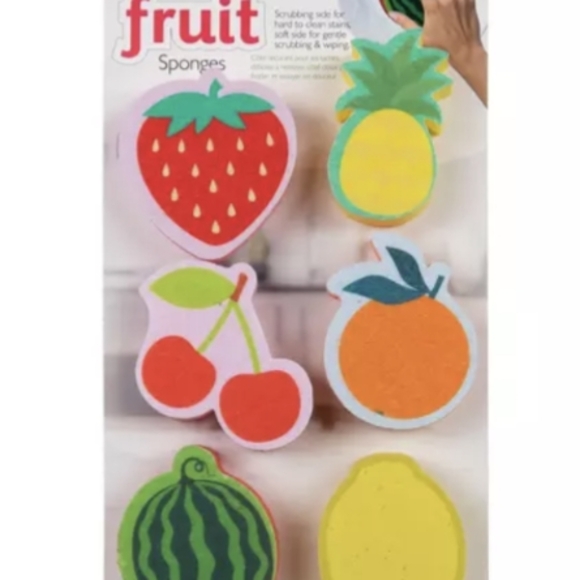 Kitchen | Fruit Shaped Sponges Set | Poshmark